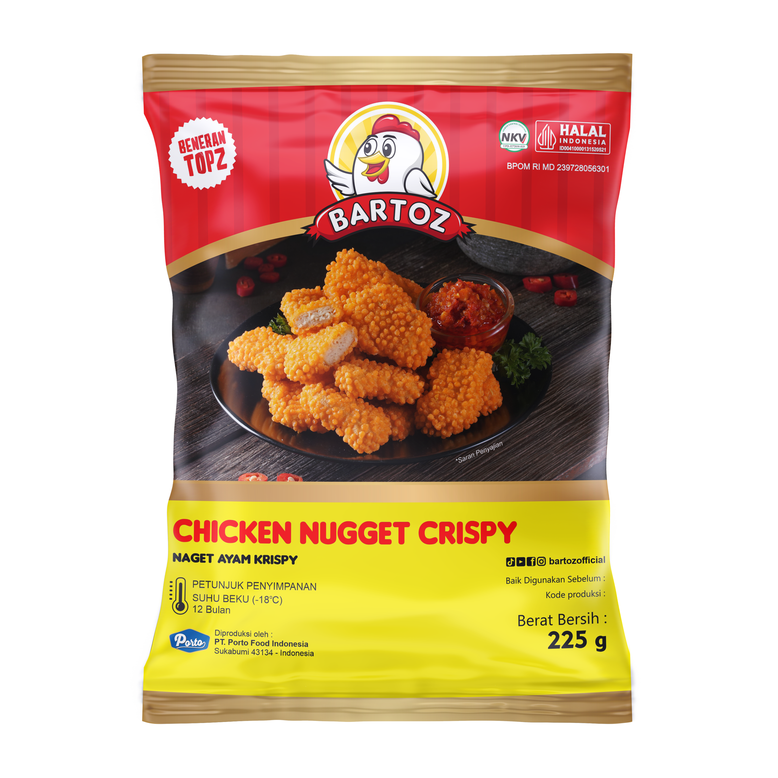 Bartoz Products | Porto Food Indonesia